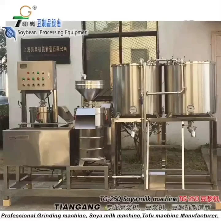 Tg-250 Tofu Making Machine -soy Product Processing Equipment / Tofu ...
