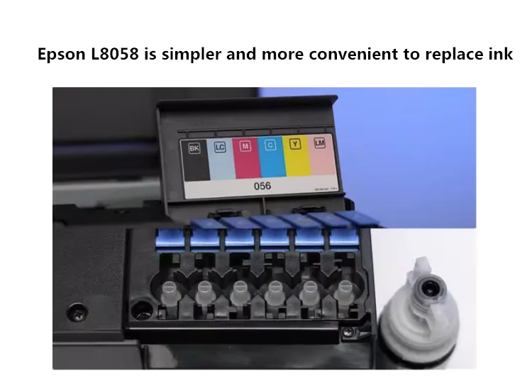 220V Sublimation Printer - L8058 Inkjet Digital PVC ID Card Printer