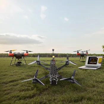 Uflight 7 Inch Fpv Drone Kit Quadcopter Remote Control Drone With Led 2 ...