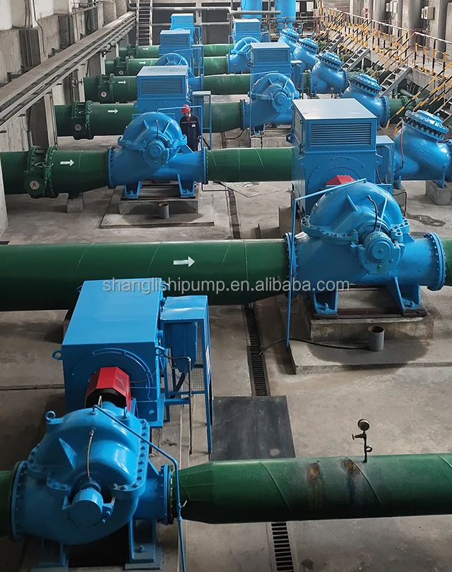 High Flow Fire Protection System Horizontal Split Casing Water ...