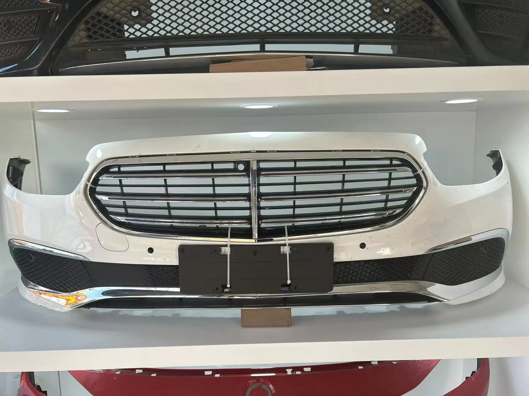 Percent Original 2023 2024 W213 Car Body Modify Kits Front Bumper/lips ...