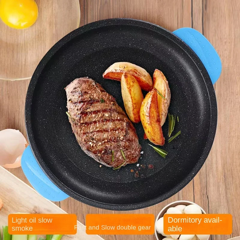 Non-stick Cooking Surface Electric Fry Pan Korean Household Electric ...