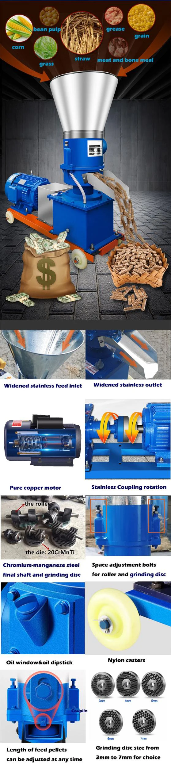 Small Fish Feed Pellet Mill - Efficient & Durable Solutions
