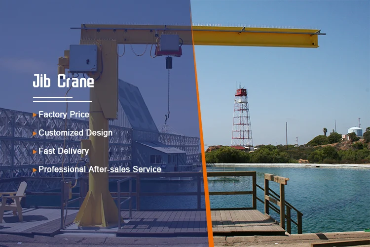 2 Ton to 10 Ton Swivel Jib Crane - Reliable Lifting Solutions