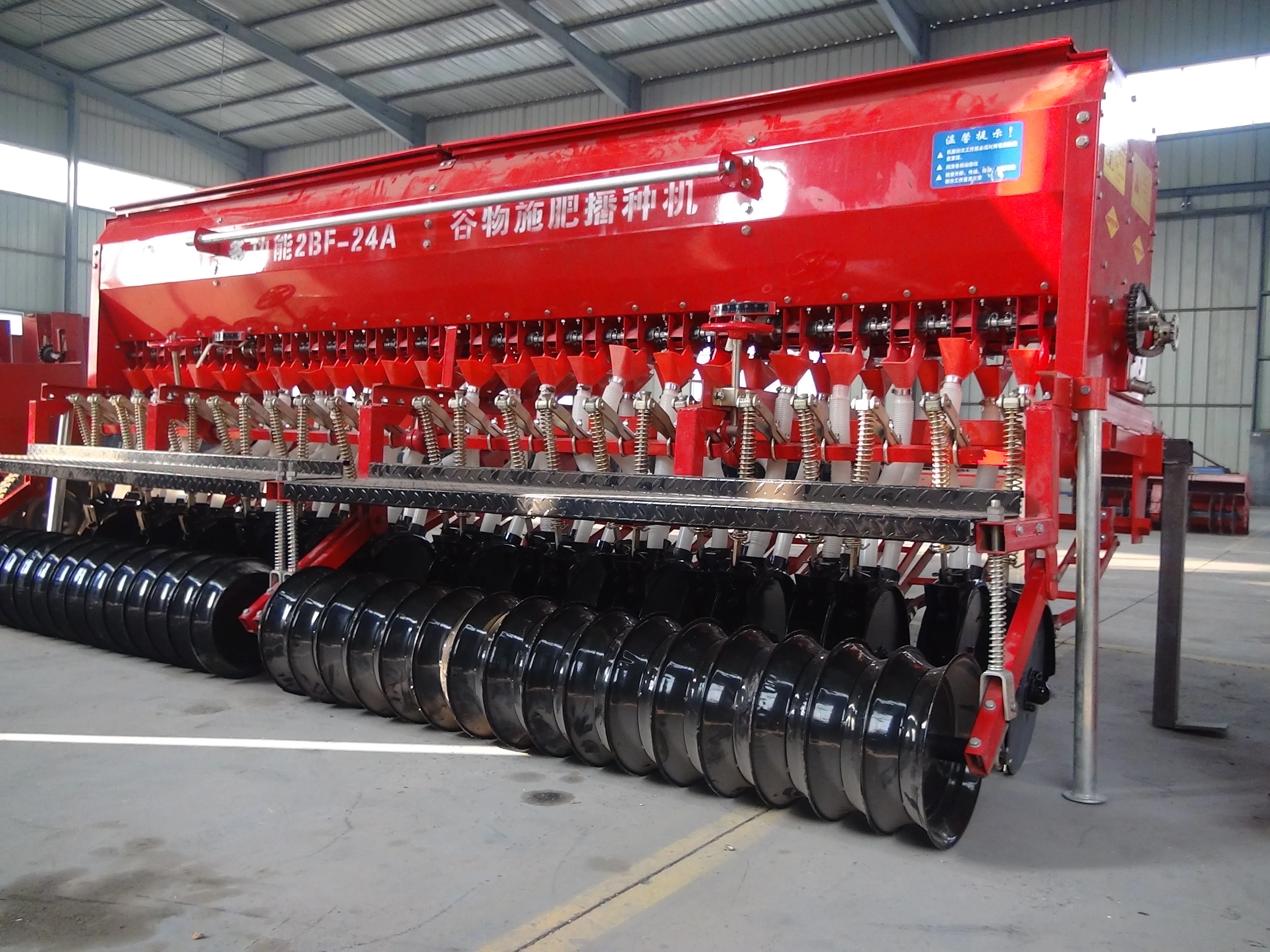 Heavy Duty Wheat Seeder Tractor Driven Grain Drill Seeder Machine for ...