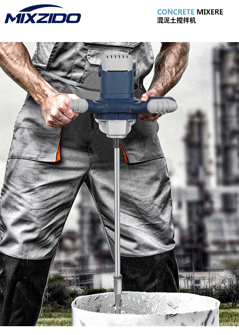 Lifting Air Agitator Blender Stirrer Pneumatic Paint Mixer With Stand ...