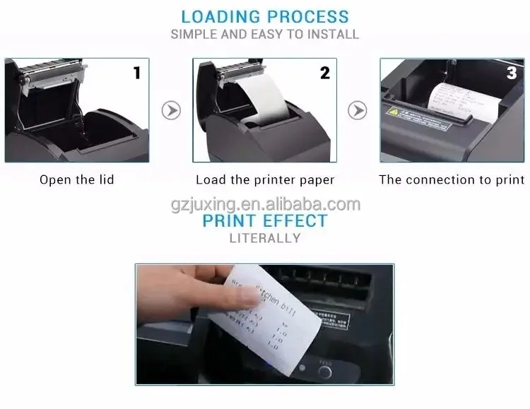 Xprinter XP-N160II 80mm Thermal Receipt Printers for POS