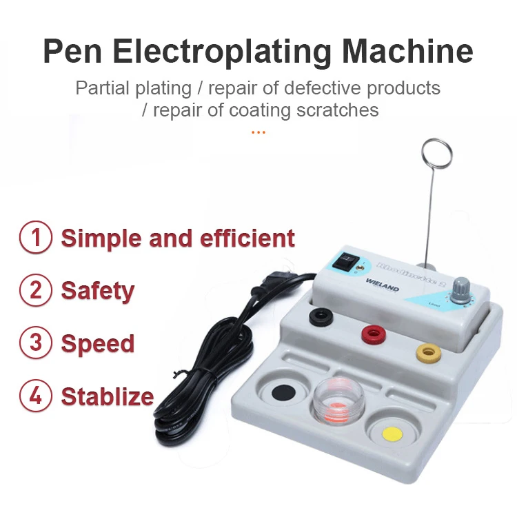 12V/2A Small Jewelry Metal Electroplating Pen Machine Gold Plating Pen ...