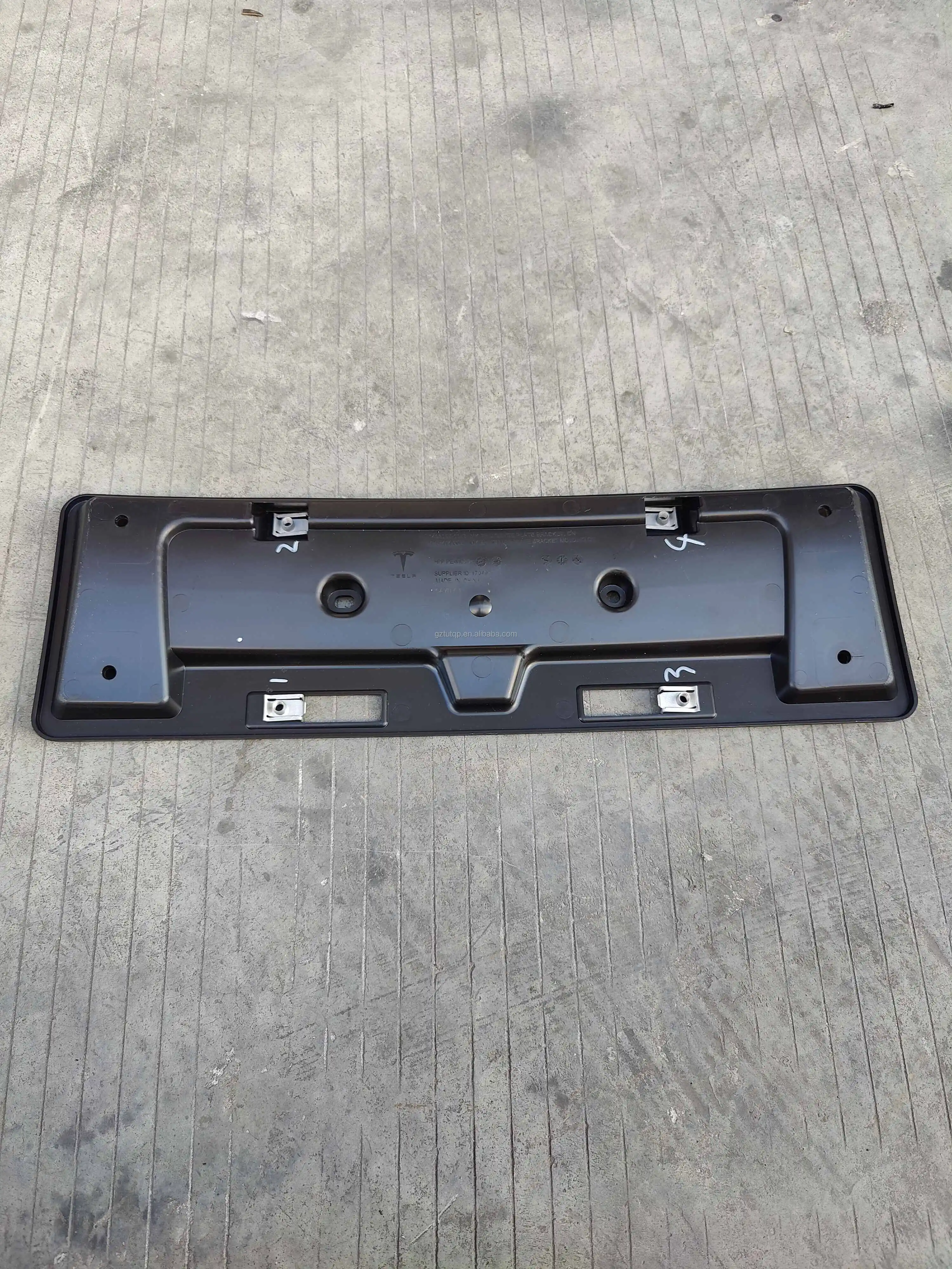 2021 Tesla Model Y License Plate Frame - Original New Parts