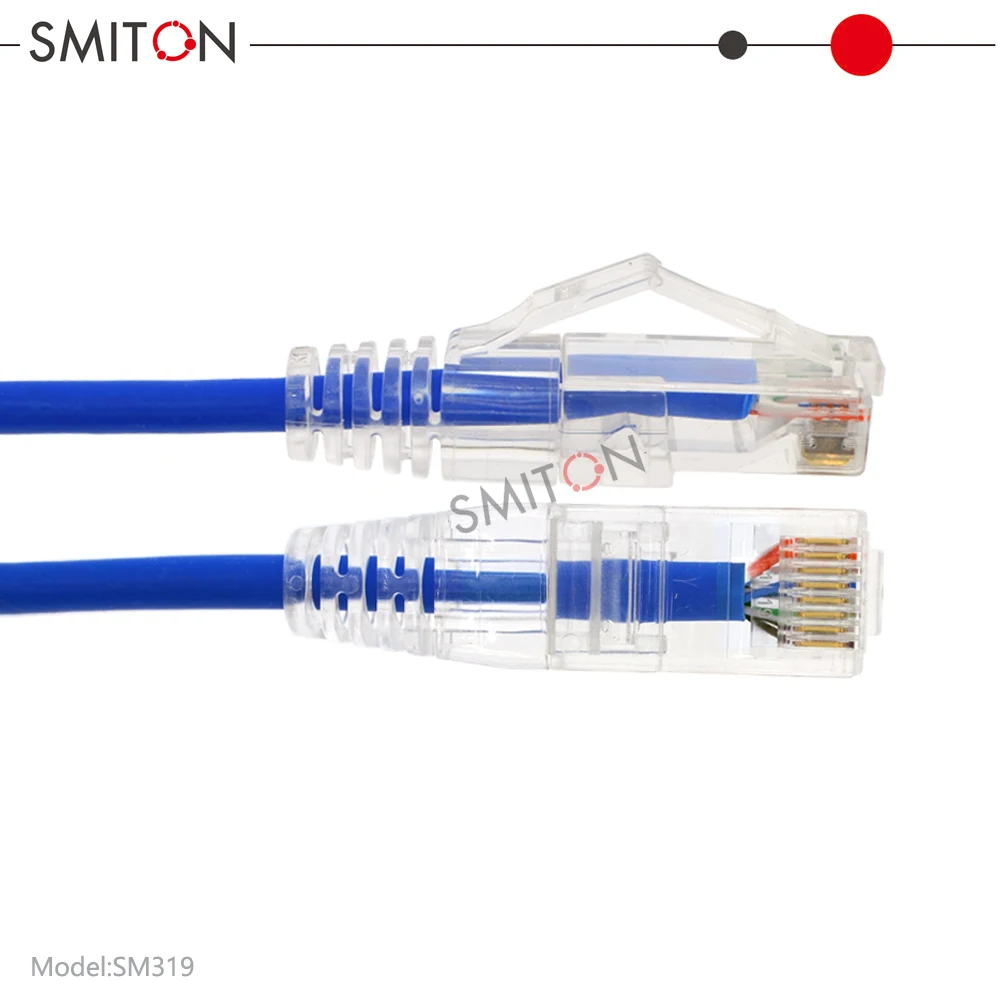 Rj45 Cat6 Network Cable Utp Slim Patch Cord - Buy Rj45 Utp Slim Patch ...