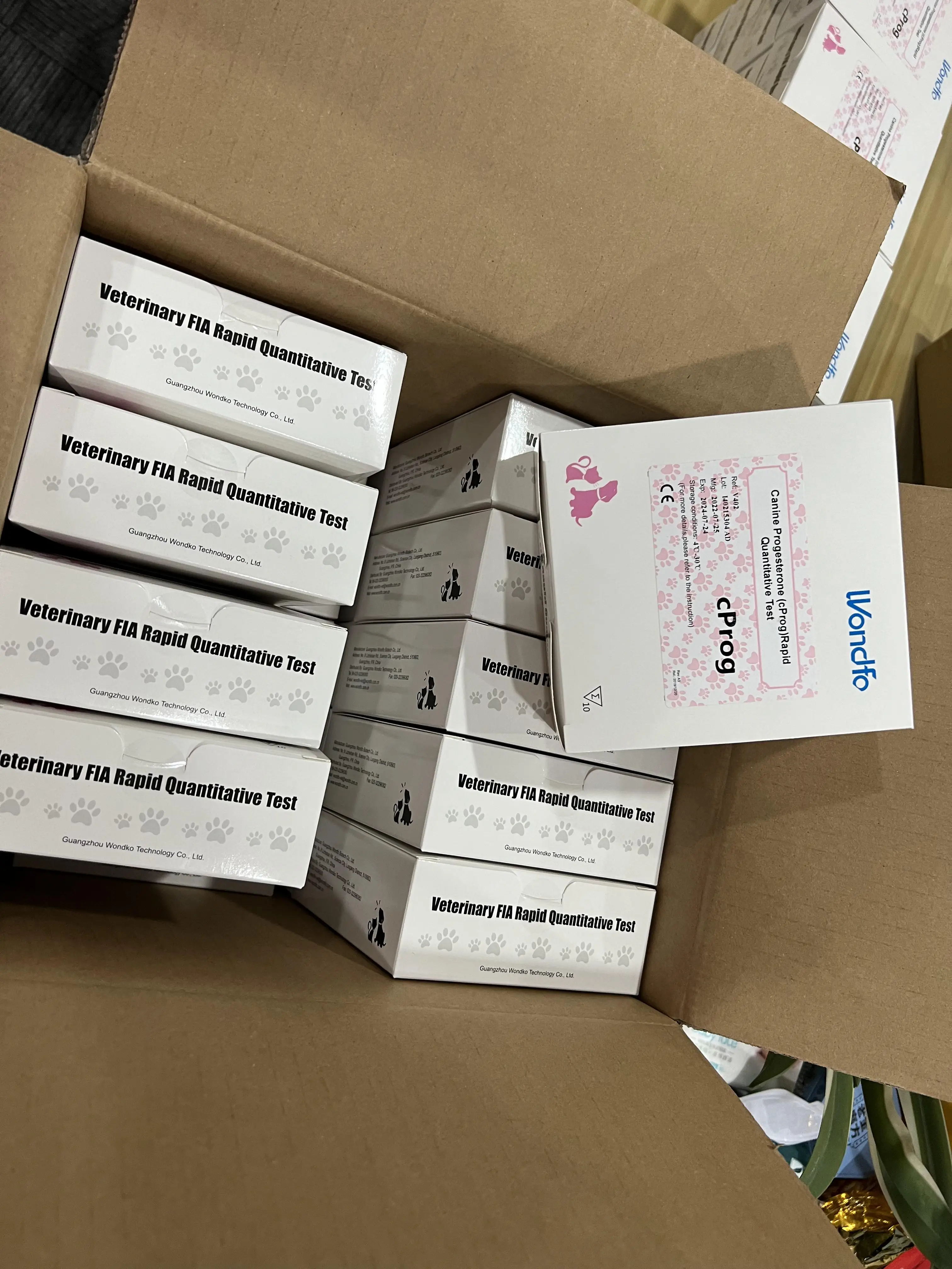 Finecare Progesterone Test Kit CProg Wondfo Dog Progesterone Test ...