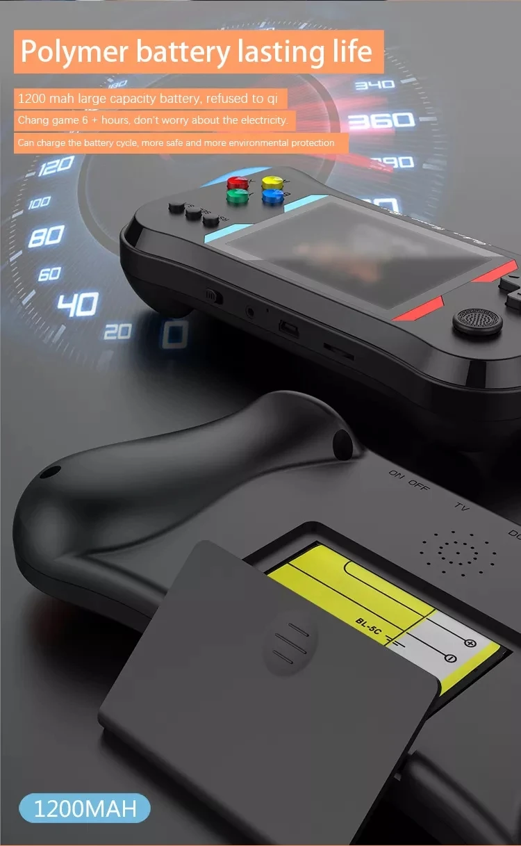 Retro Gamebox X7M - 500 in 1 Gaming Console for Friends