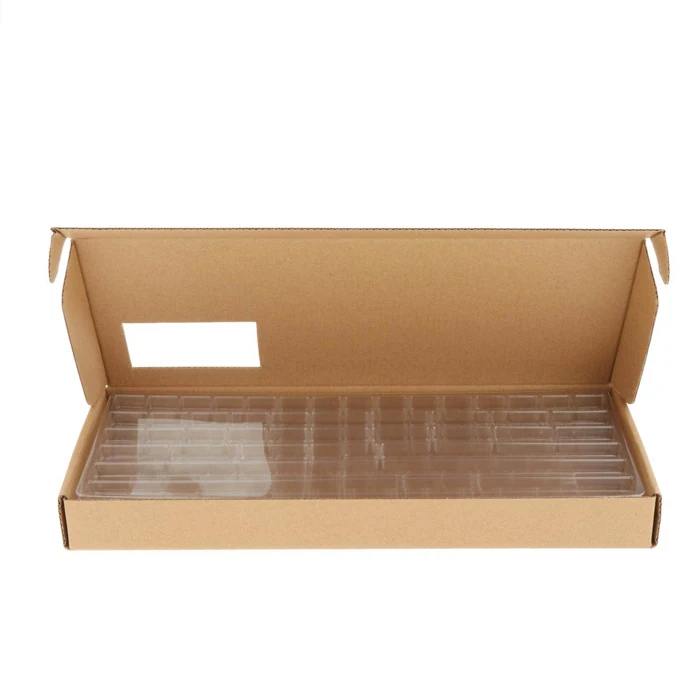 Custom logo Printedkeycap packaging box corrugated artisan keycap ...