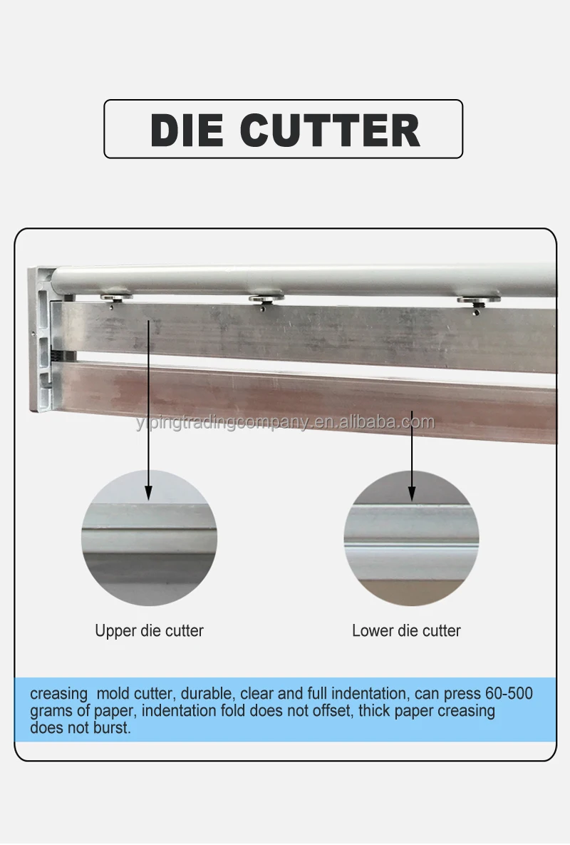 350mm Cover Paper Creasing Machine for Printing & Folding Paper Machine ODM