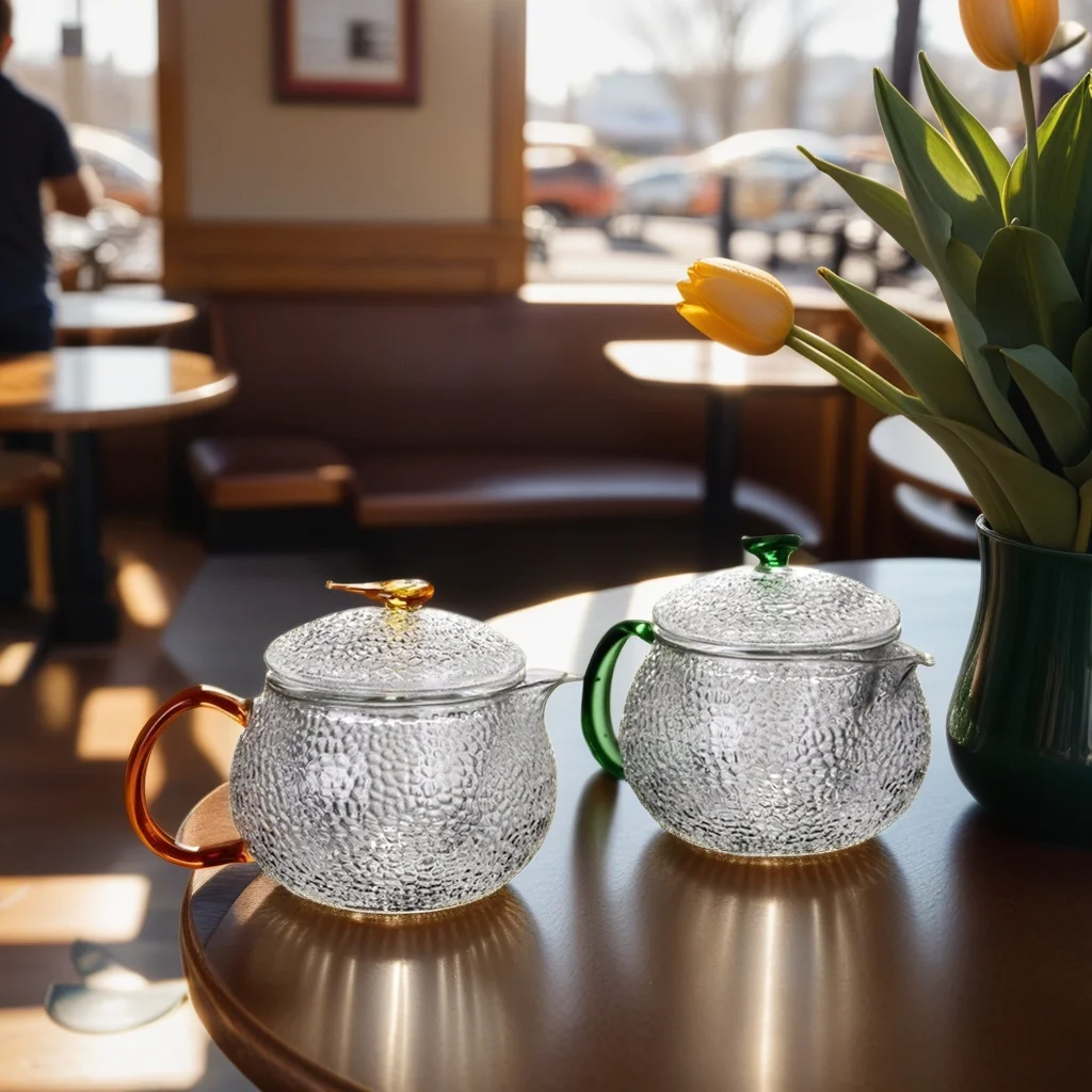 Hand-blown High Temperature Resistant Borosilicate Teacup Double Wall ...