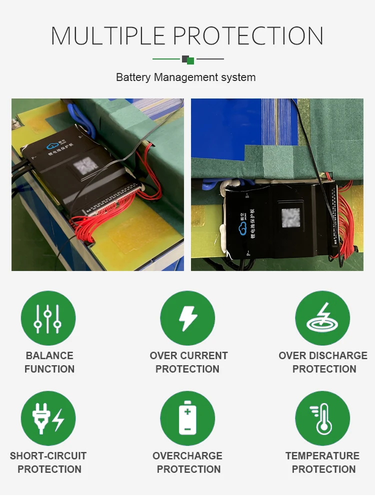 60V 202ah Driewieler Tuk Tuk Lifepo4 Lithium-Ion Batterij Lood Zuur ...