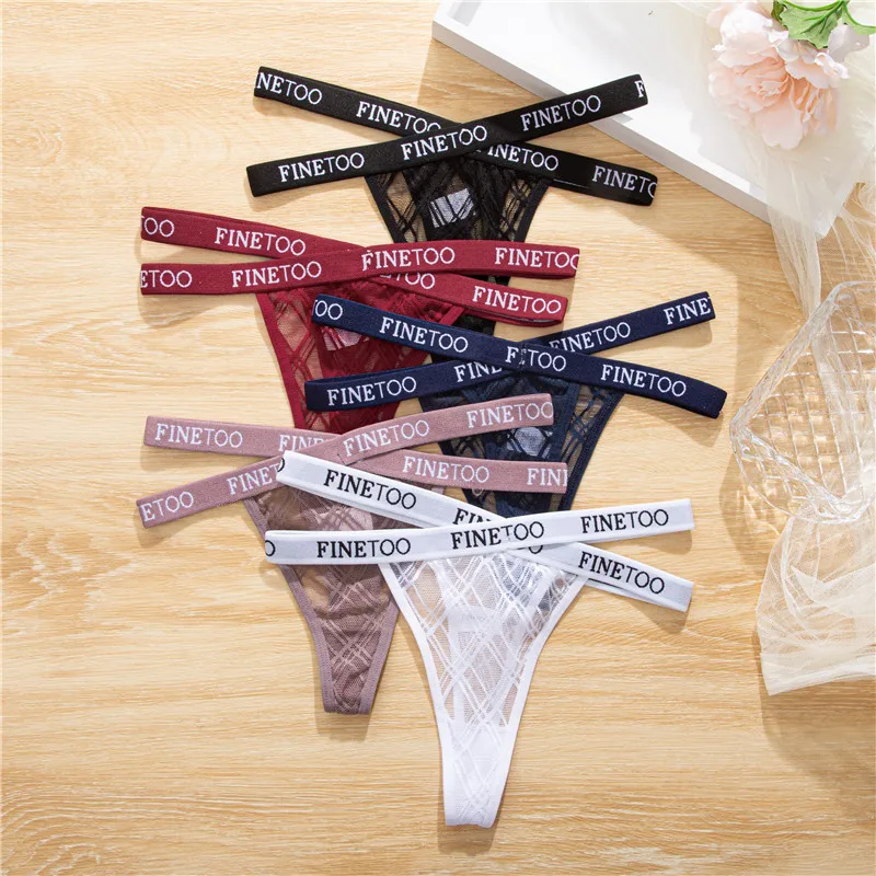 FINETOO New 2023 Women Sexy Lace Type Panty Female Hot Underwear Quick ...