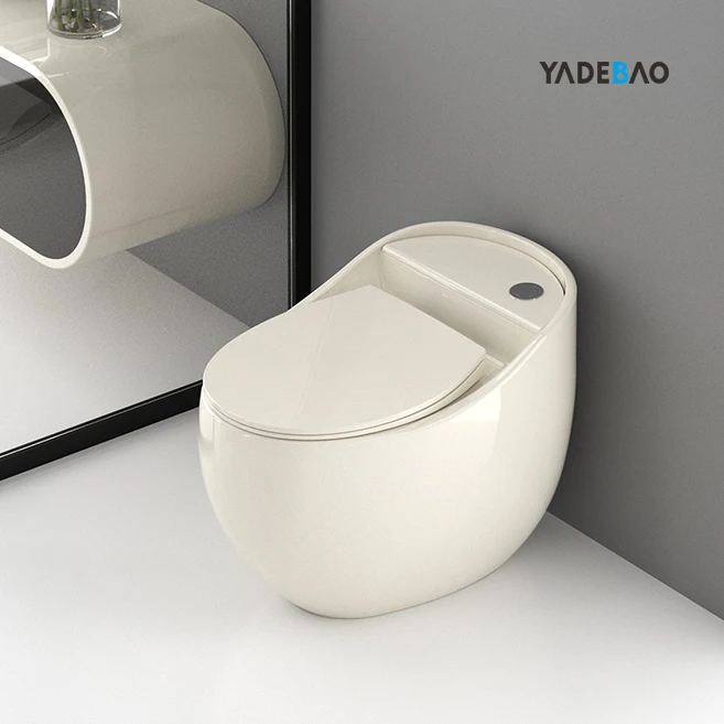 Modern round egg shape bathroom water closet ceramic sanitary ware ...