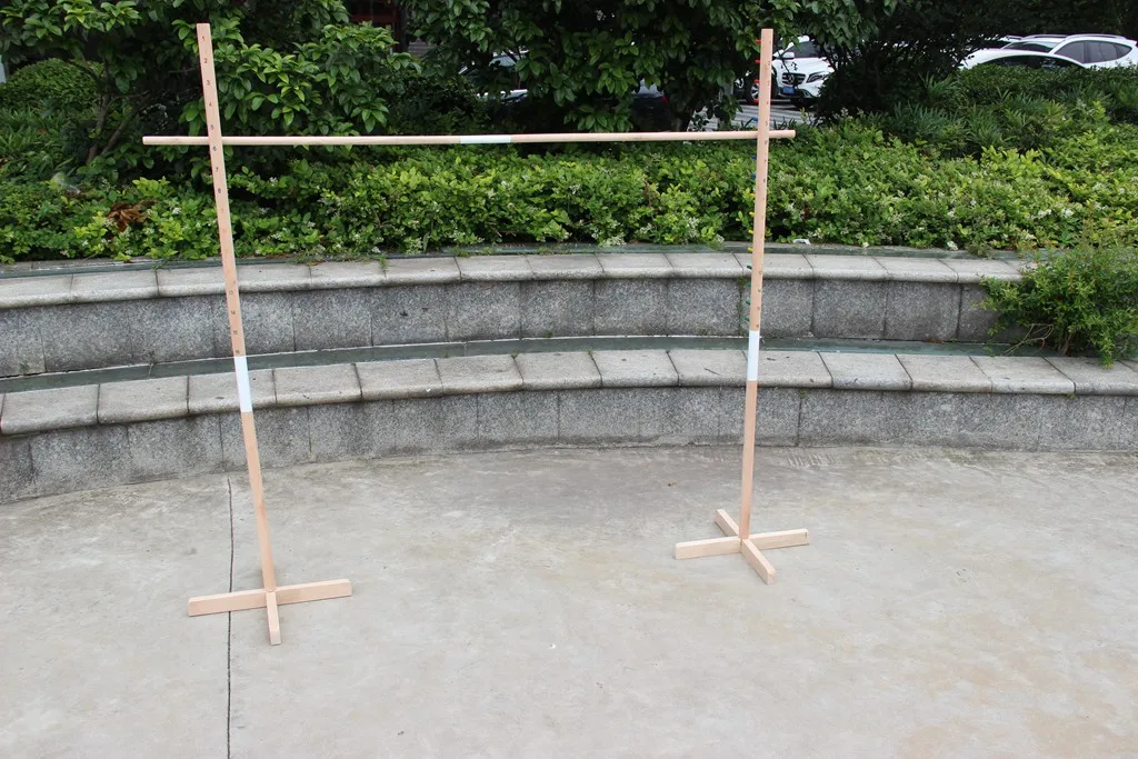 Gibbon Wooden Limbo Game For Kids Adults Tall Limbo Stick Set Outdoor ...
