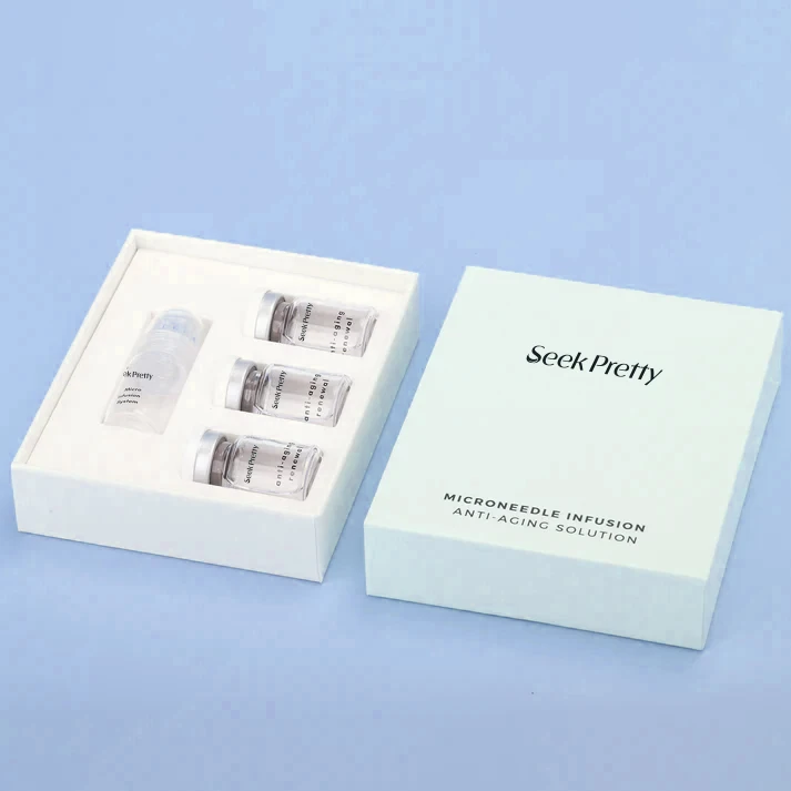 Private Label Microneedling Stamp Serum Egf Micro Infusion System 5ml Mesotherapy Microneedling ...