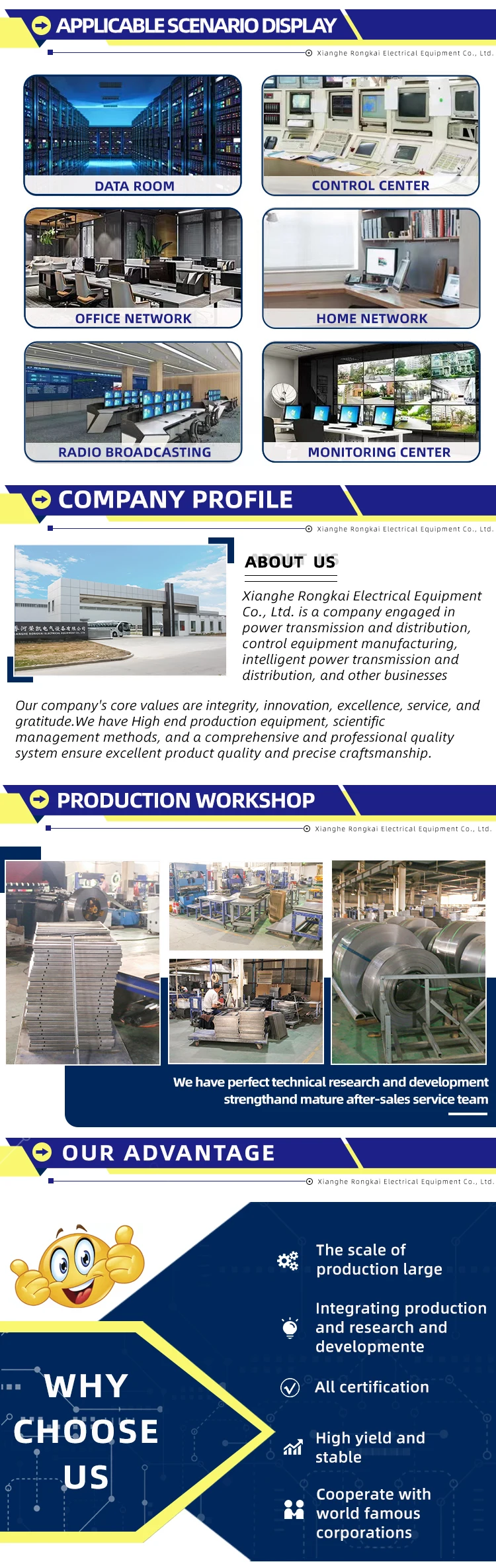 4U Server Rack Mounting case Wall Mount Network Cabinet Network Rack ...