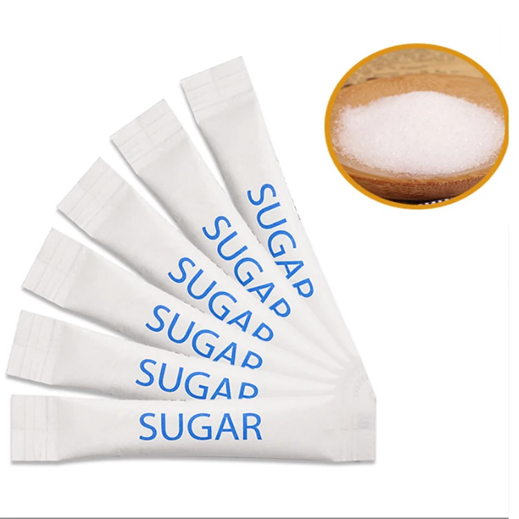 Kairun Branded Sugar Tube Stick White Brown Sugar Individual Wrapped ...