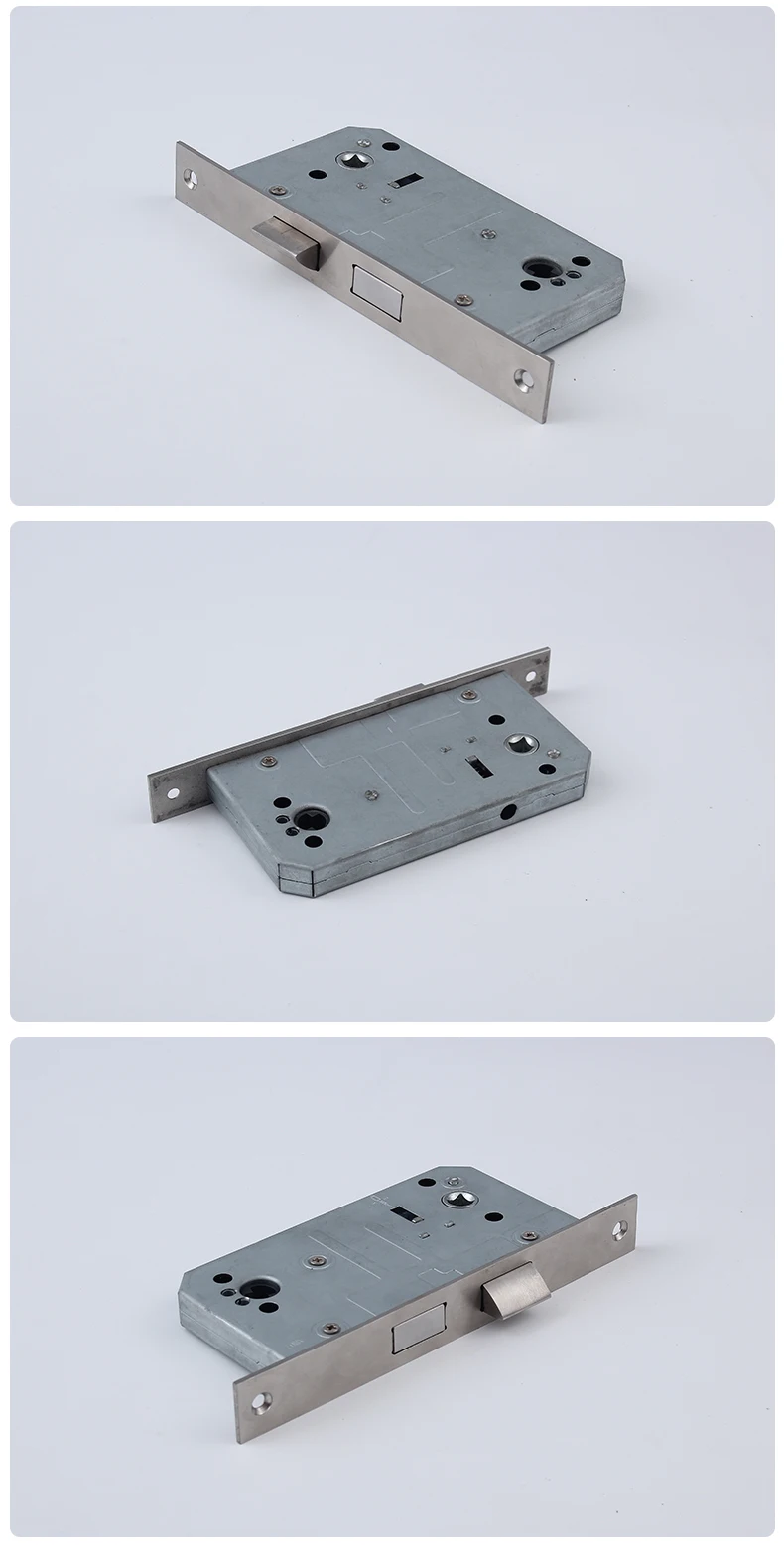 85mm Multipoint Mortise Lock Body For Steel Stainless Material Lock ...