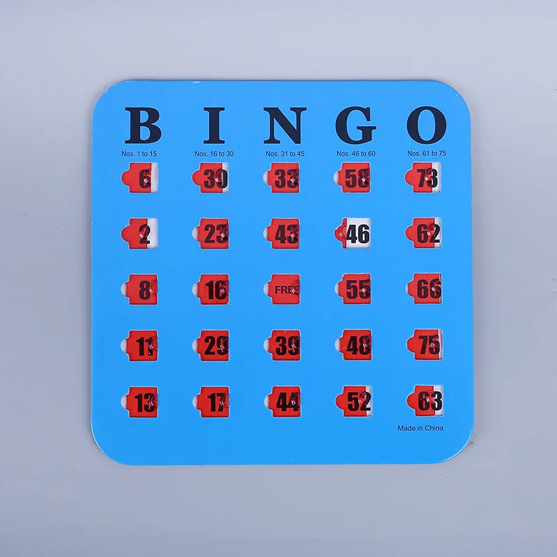 Wholesale Reusable Bingo Logical Thinking Ability Board Games High ...