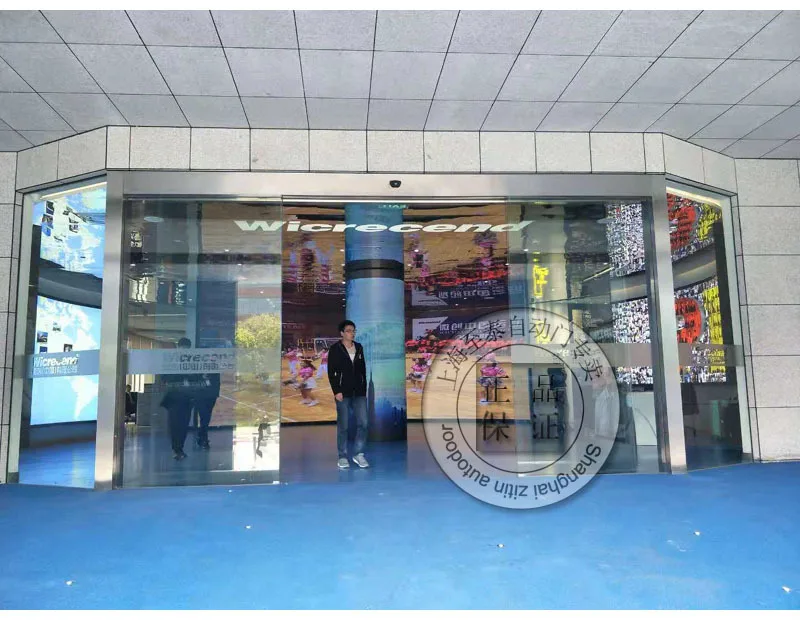 Dormakaba ES200 Modern Automatic Sliding Glass Doors - Windproof ...