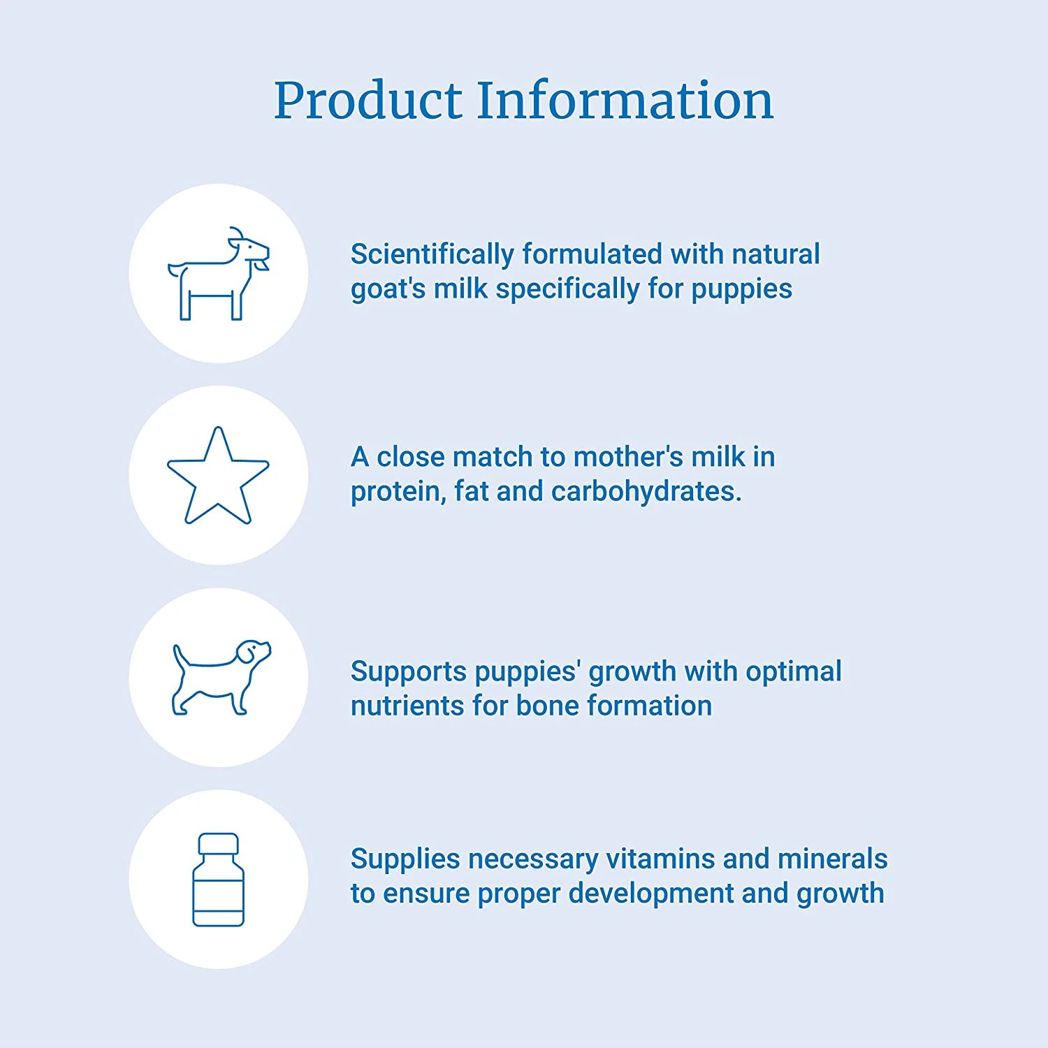 Digestive Stress Pancreatic Full Cream Goat Milk Powder For Puppies ...