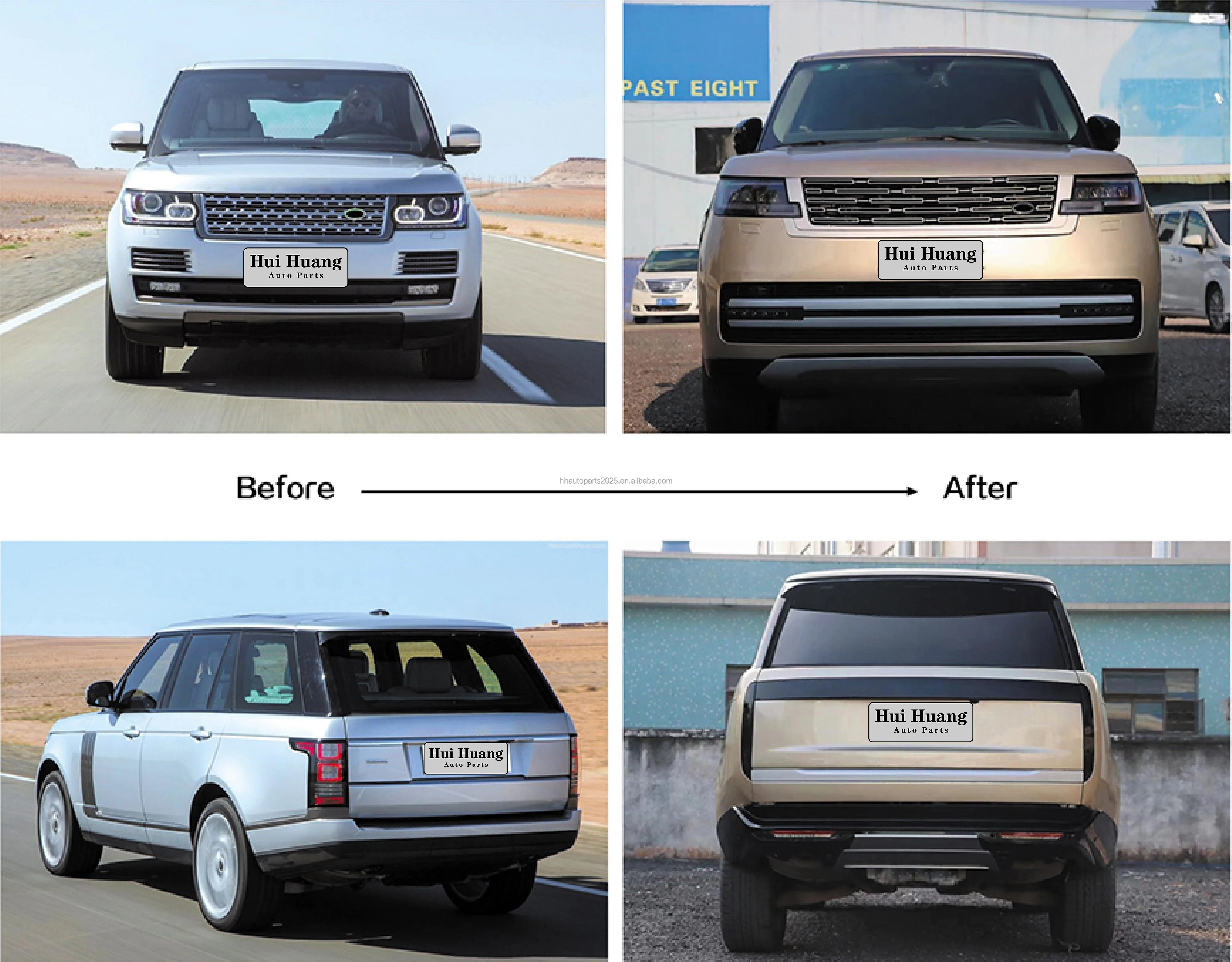 Facelift Refit Body Kit for Land Rover Range Rover L405 Vogue 2013 2014 ...