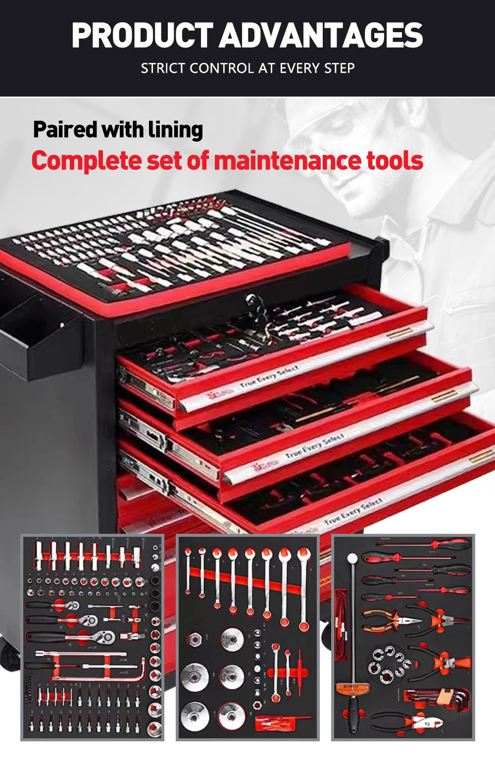New Design Professional Steel Tool Cabinet / Tool Box/ Tool Sets| Alibaba.com