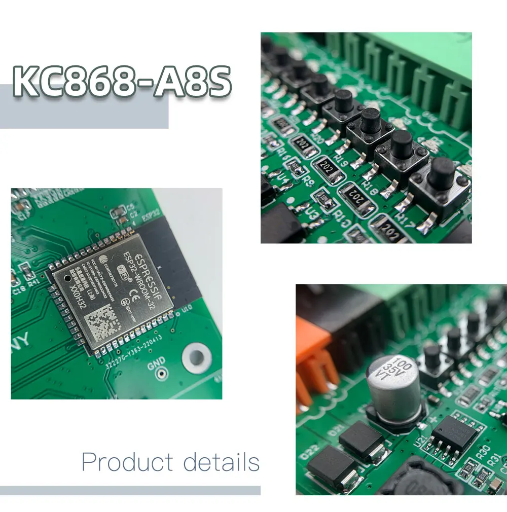 KC868-A8S Esp32 with Relay Board - Smart and Versatile