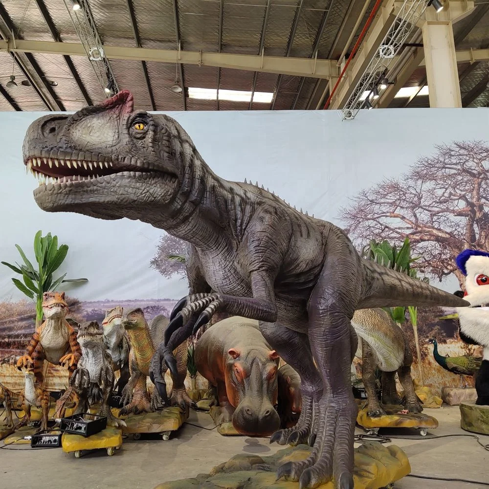 Life Size Dilophosaurus Dinosaur New World of Dinosaurs Remote Control ...