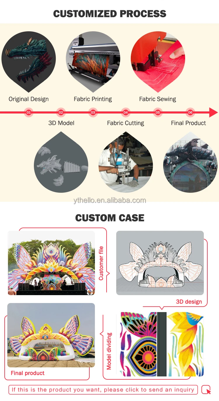 Inflatable Flamingo Arch - Perfect for Outdoor Events