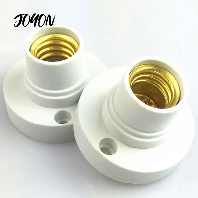 Screw Lamp Base E27 Lamp Holder Socket Base Light E27 Socket Holder ...
