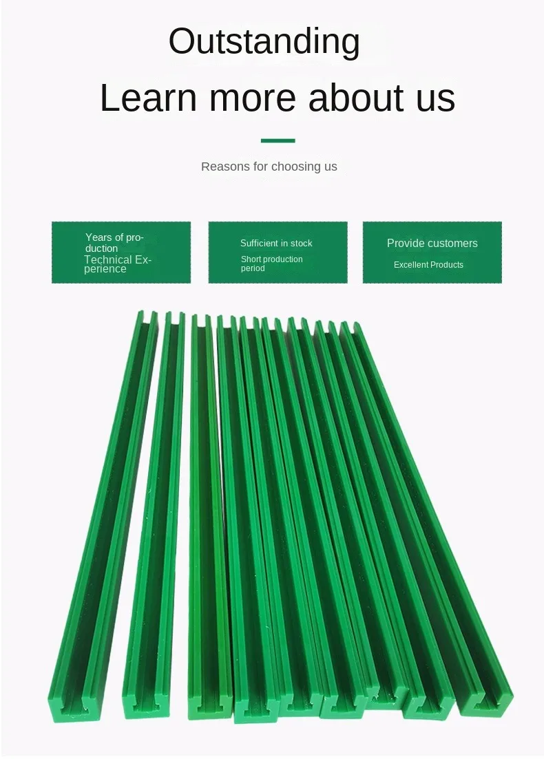 Uhmwpe Engineering Plastic Sliding Conveyor Side Chain Guide Rail - Buy ...