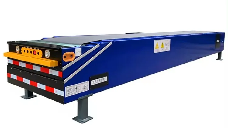 Mobile Transfer Container Retractable Belt Conveyors Warehouse ...
