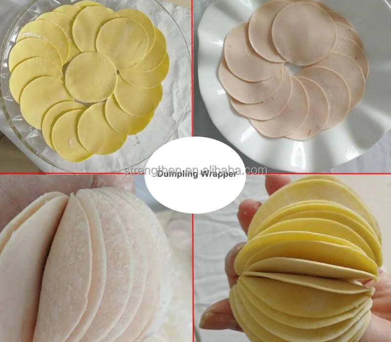 Tortilla Dumpling Samosa Skin Wonton Wrapper Automatic Papad Momo ...