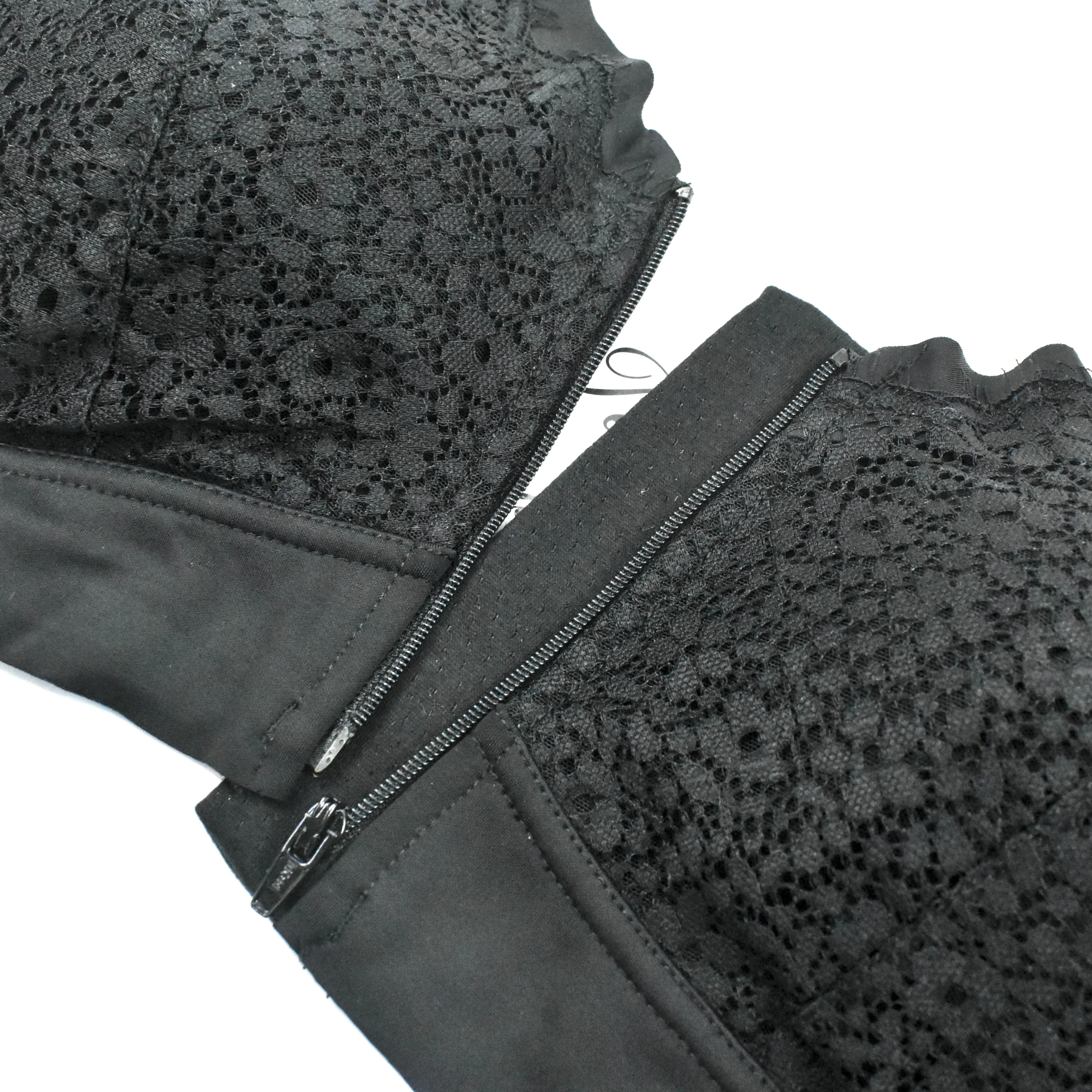 U Neck Black Skin Solid Seamless Lace Wireless Bralette Wire Free Front ...