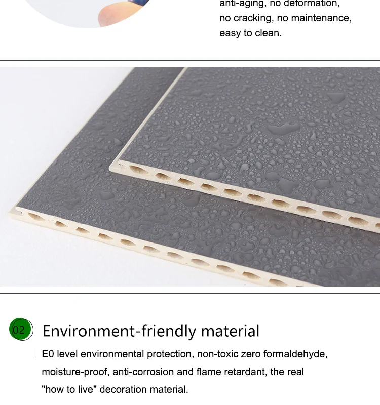 200U Slot Seamless Board Wall Cladding Interior Decoration Integrated ...