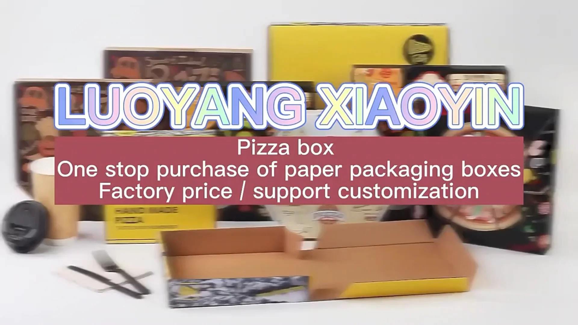 Factory Wholesale Eco-friendly Corrugated Pizza Box 30 Cm Custom ...