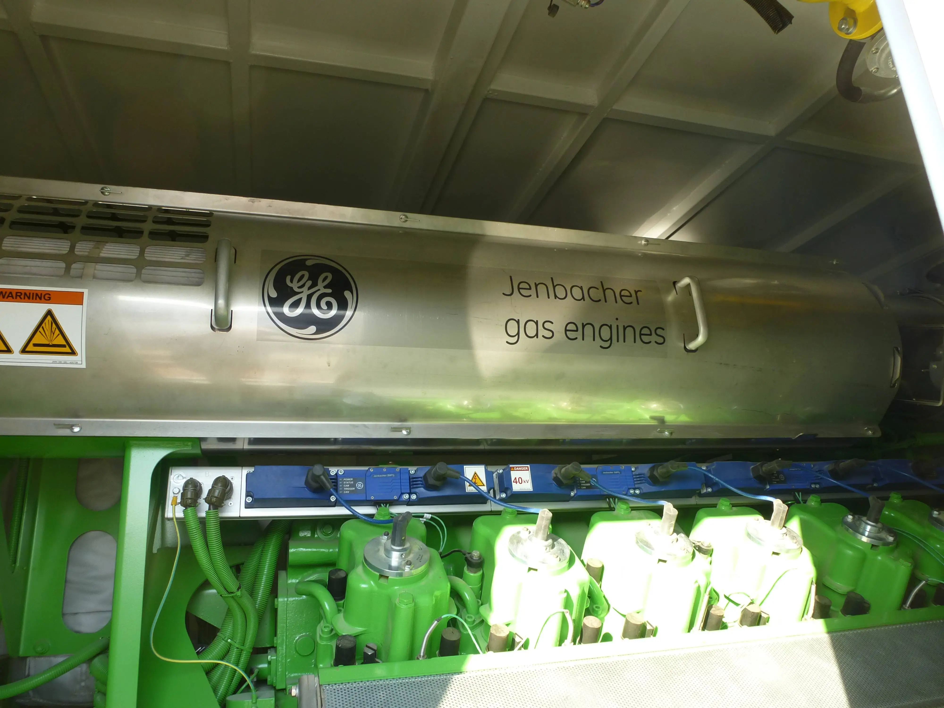 Innio Jenbacher 2000kw Natural Gas Generator - Reliable Power