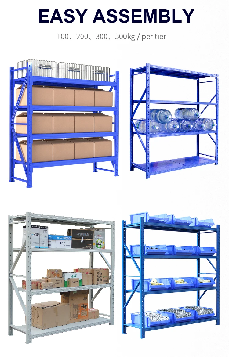 Industrial Selective High Bay Assemble Pallet Use Racking Warehouse ...