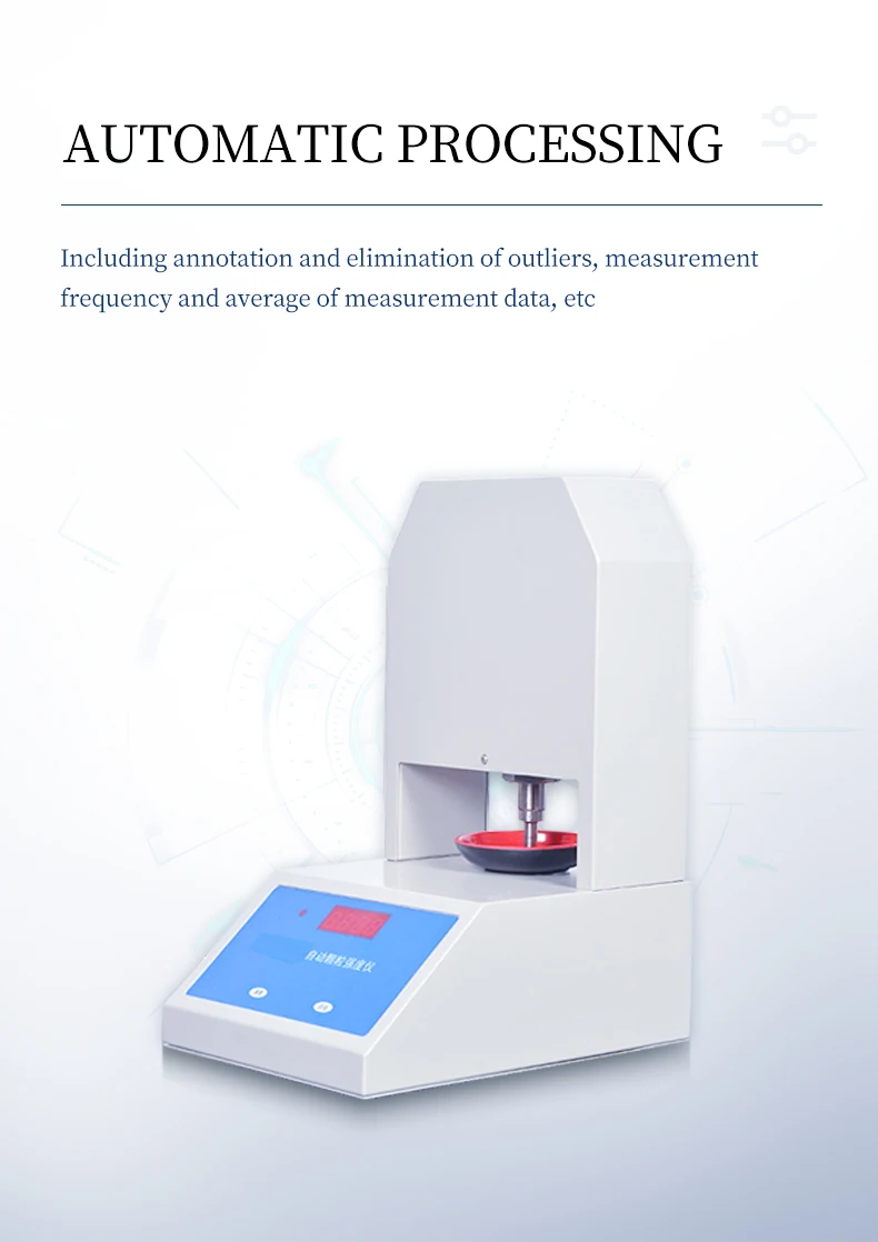 Fully Automatic Particle Strength Tester - Yuntang Precision