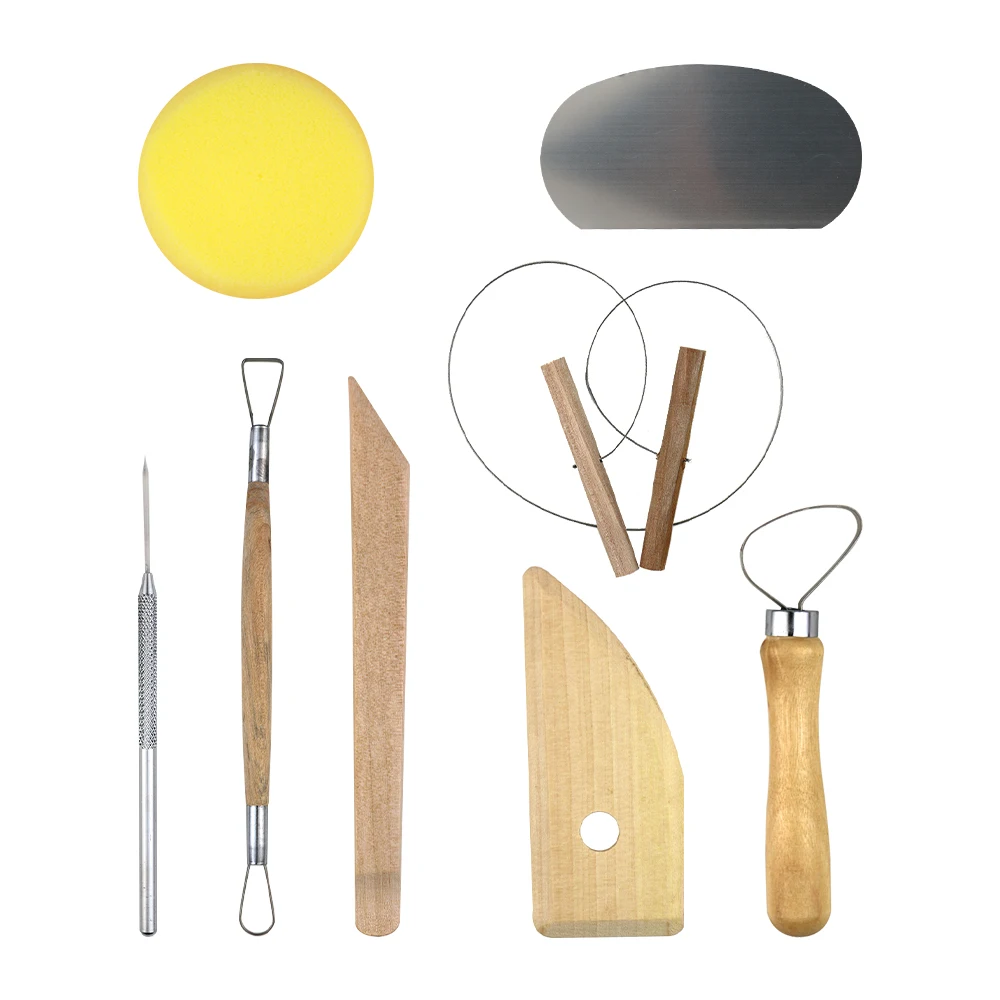 Opeth 8pcs Kit Art Clay Tool Pottery Sculpting Modeling Clay Tools Set ...