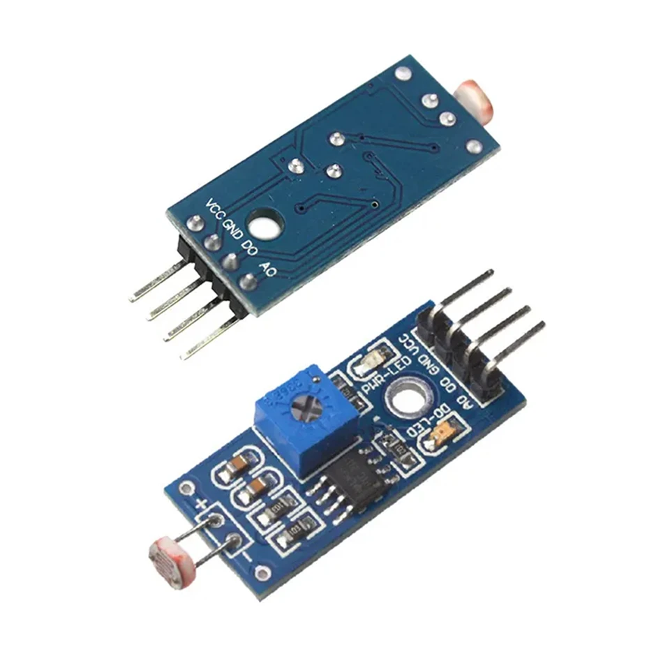 4 Pin Photoresistor Sensor Module LDR Light Sensor Photosensitive ...