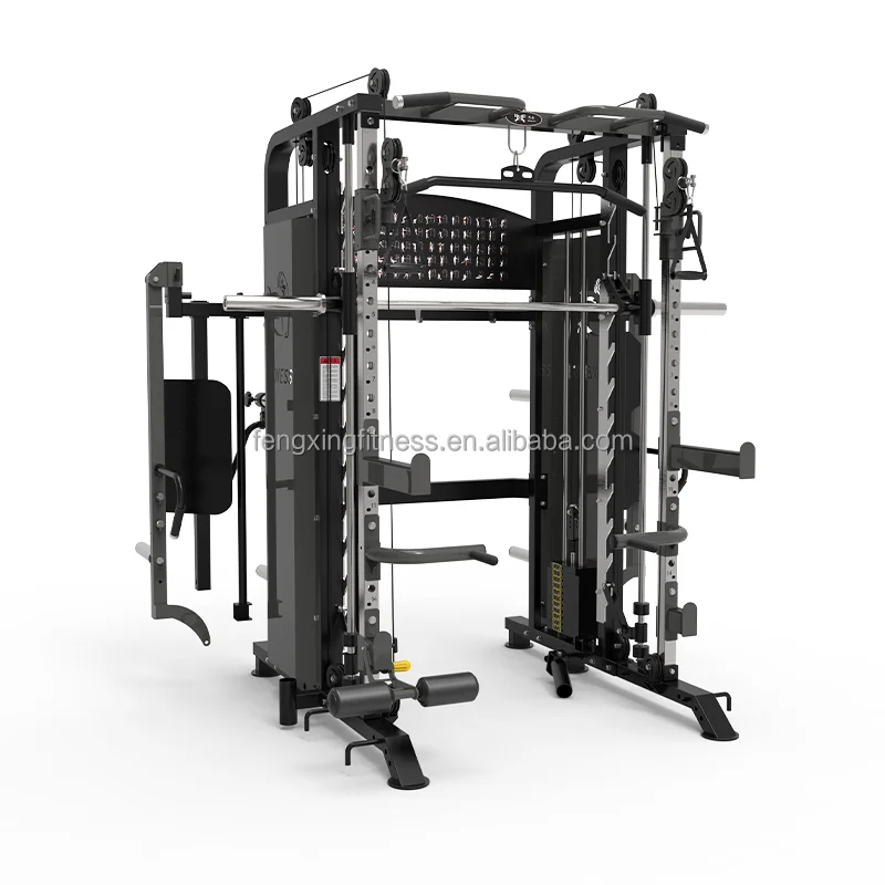 Wholesale Multi Function Home Use Smith Machine With Weight Stack Gym ...
