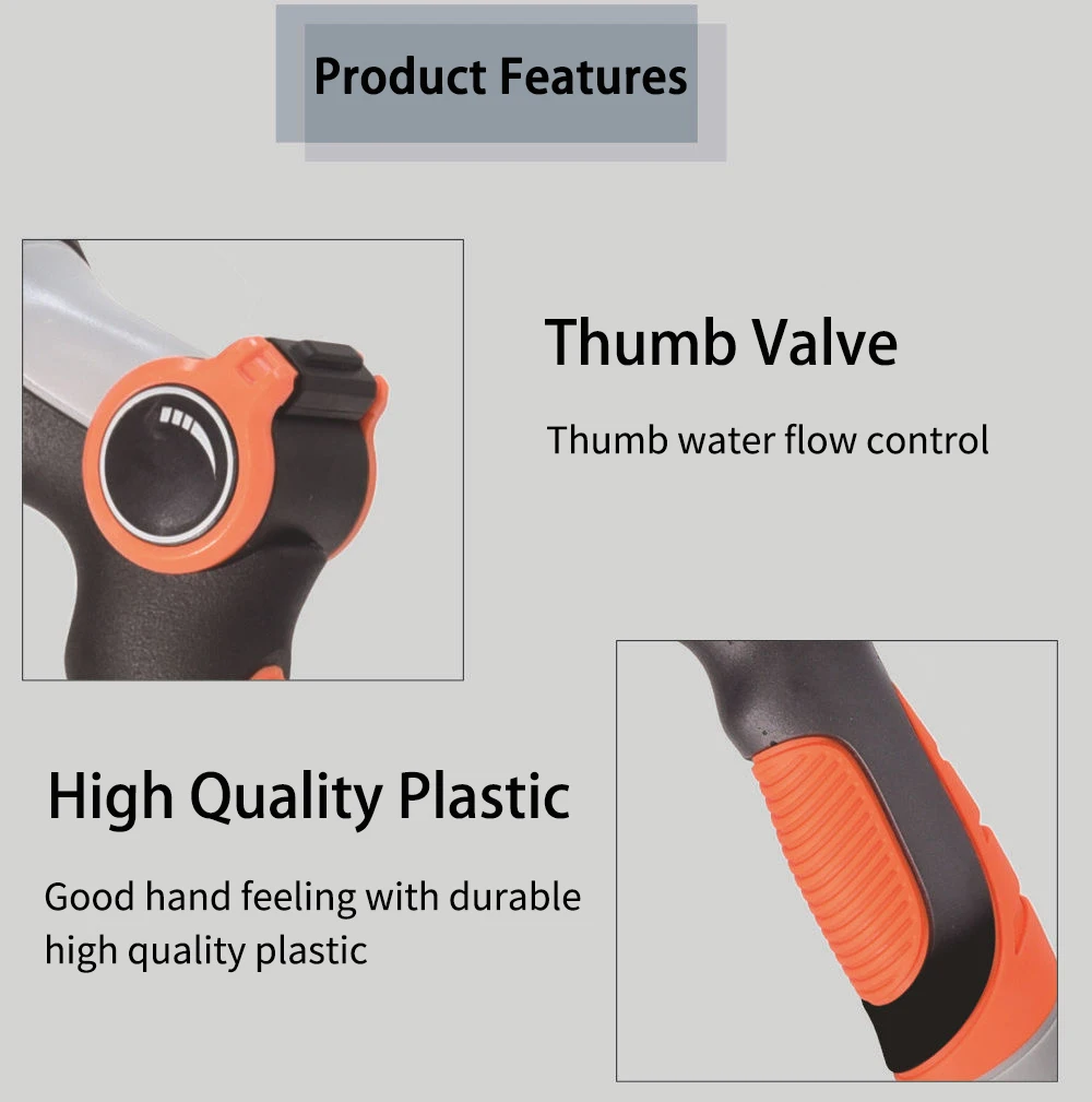 Ultra High Pressure Water Jetting Gun Soap Hose Sprayer