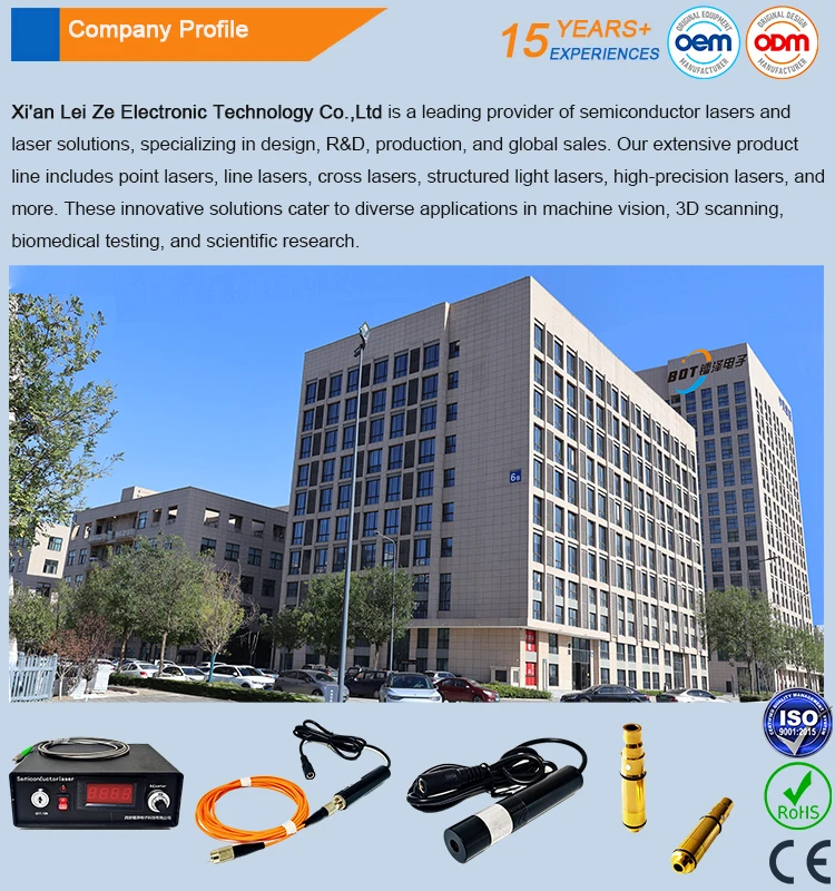 Single-mode Pigtailed Laser For Optical Communication Laser Sensors ...